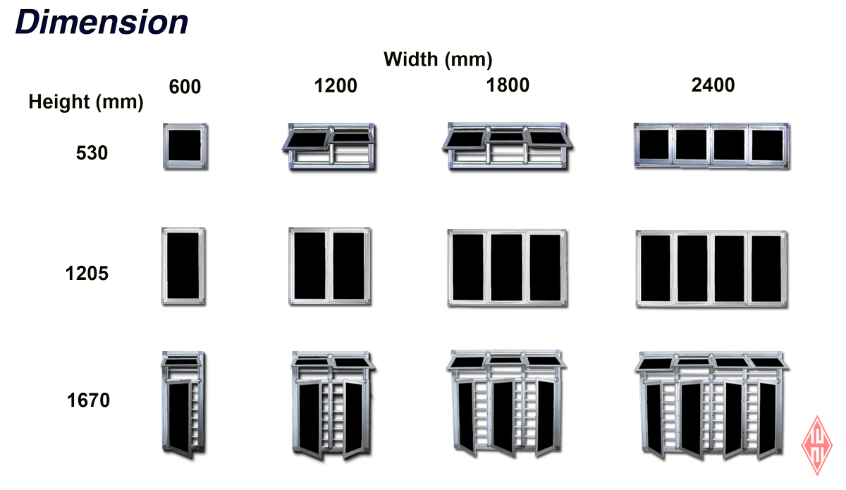 HS Metal Casement Window | HS Heng Seng